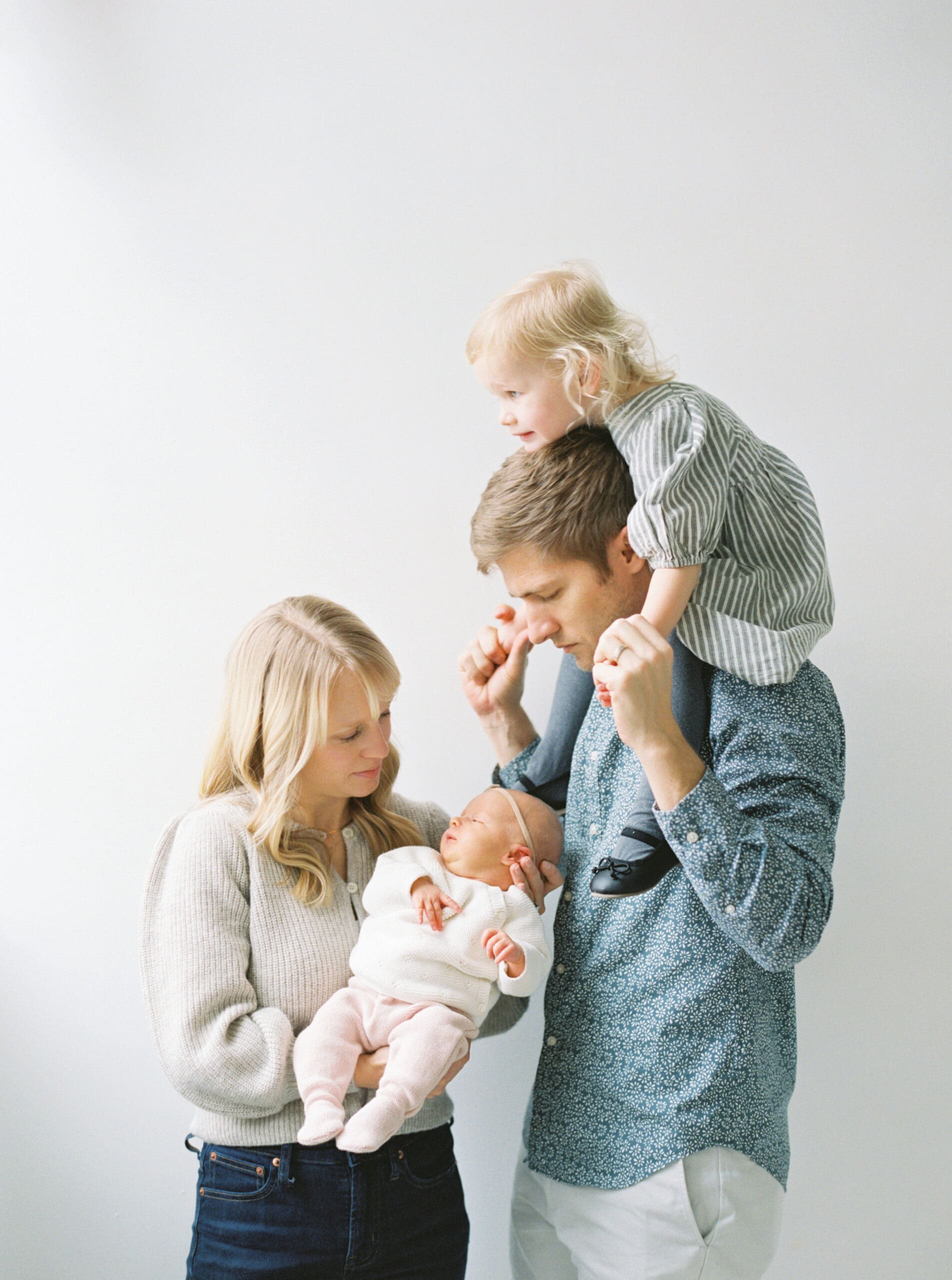 Seattle Newborn Photos on film - Baby Margo