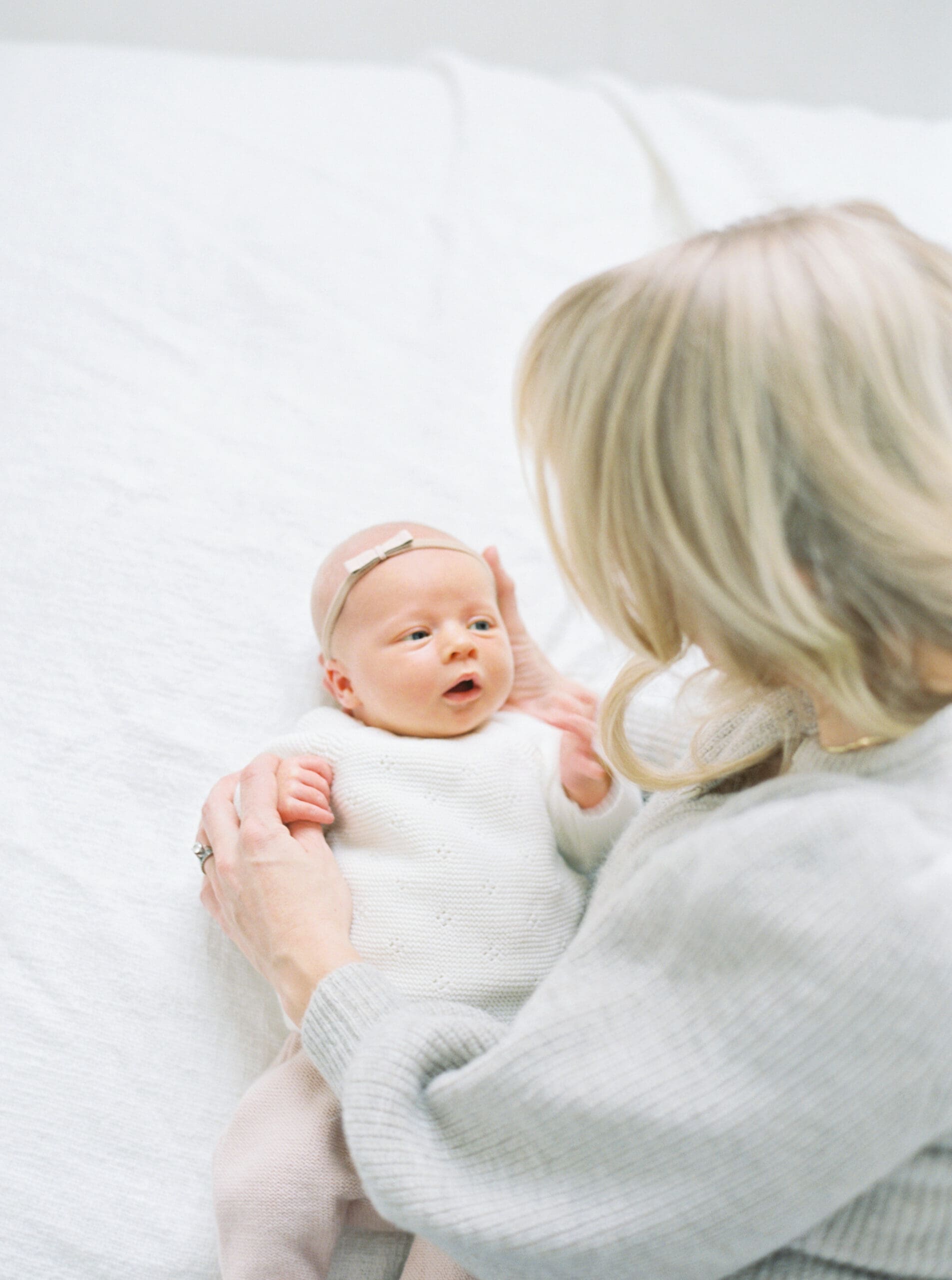 Seattle Newborn Photos on film - Baby Margo